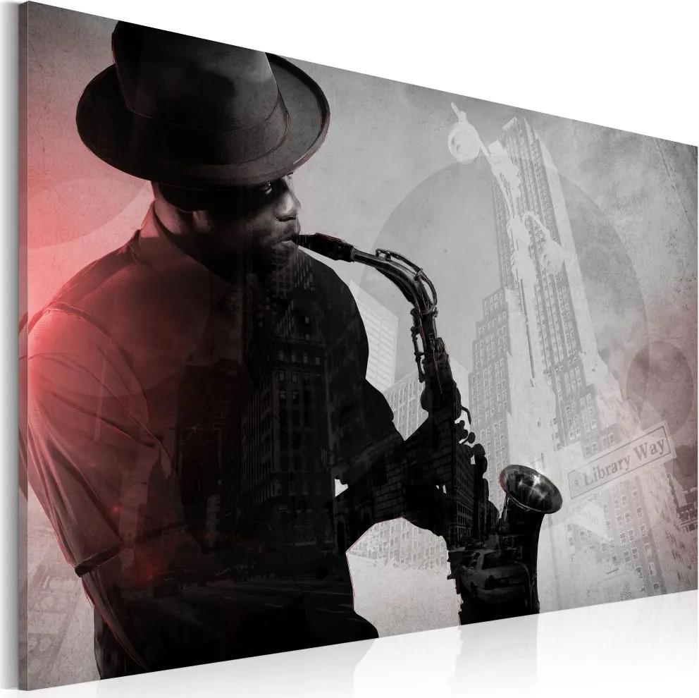Obraz na plátně Bimago - Urban Jazz 60x40 cm