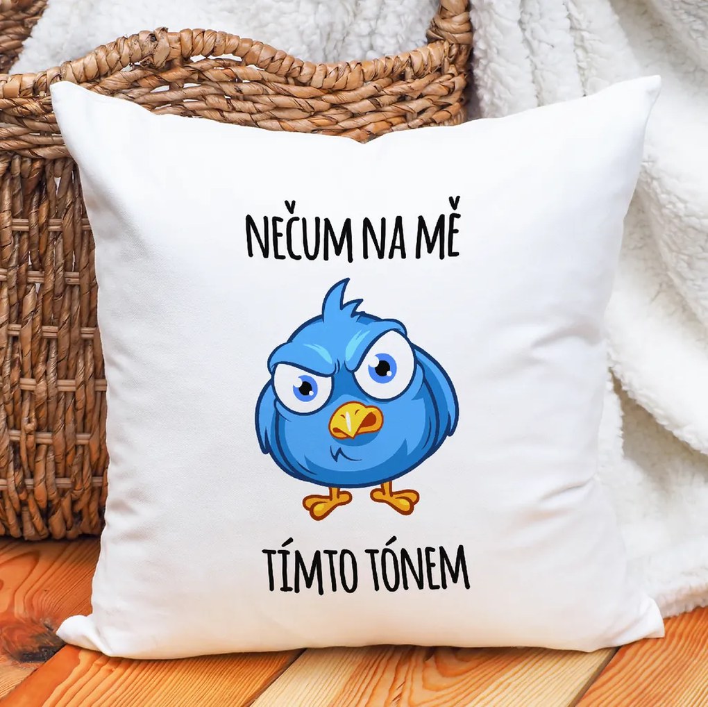 Ahome Ahome CZ Polštář Nečum na mě 37 x 37 cm