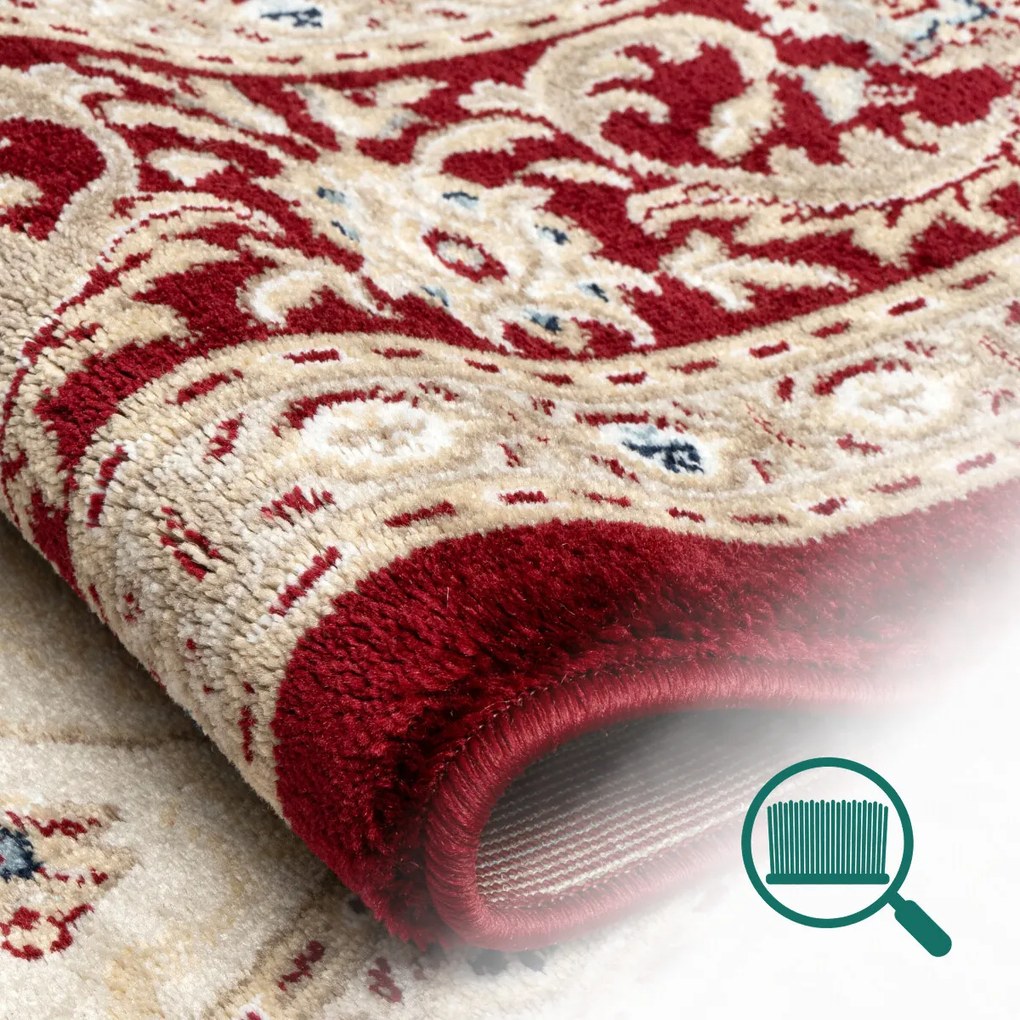 Angel Carpet, Kusový koberec Sultan 21 Red, 80x150, červená, kancelář