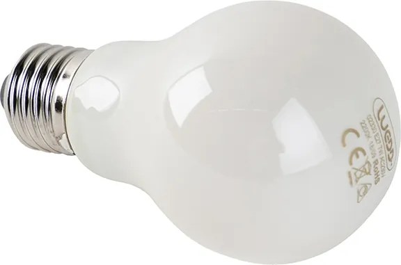 Sada 5 stmívatelných LED žárovek s opálovým sklem E27 7W 806 lm 2200K