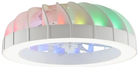 Brilliant - LED RGBW Stropní ventilátor se světlem FANORA LED/30W/230V + DO
