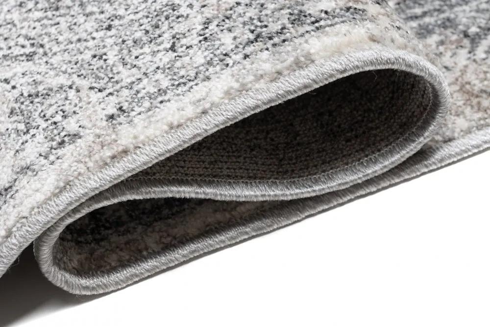 Designový moderní koberec se vzorem v hnědých odstínech Šířka: 60 cm | Délka: 100 cm