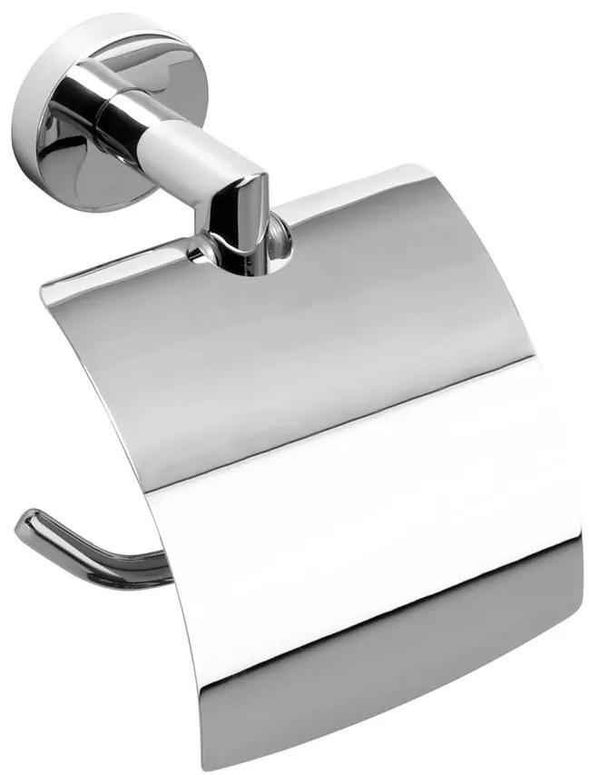 SAPHO - X-ROUND držák toaletního papíru s krytem, chrom (104212012) XR702