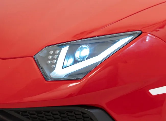 Dětské elektrické autíčko Lamborghini Aventador SV 24 V červené
