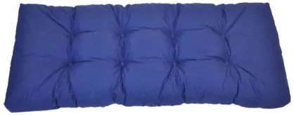 Opěradlový polstr na paletu 120x50 cm - tmavě modrý melír