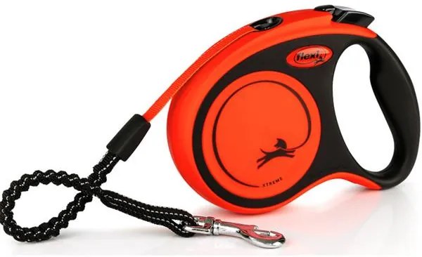 Flexi Xtreme S pásek 5 m oranžové do 20 kg