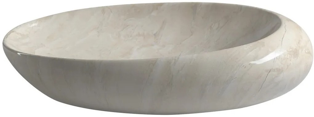 Sapho DALMA 68 x 44 x 16,5 cm MM327 keramické umyvadlo marfil