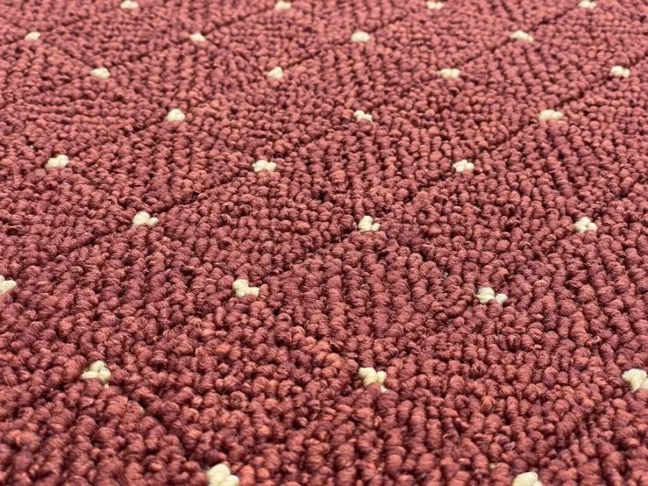Vopi | Kusový koberec Udinese terra - Kulatý 200 cm