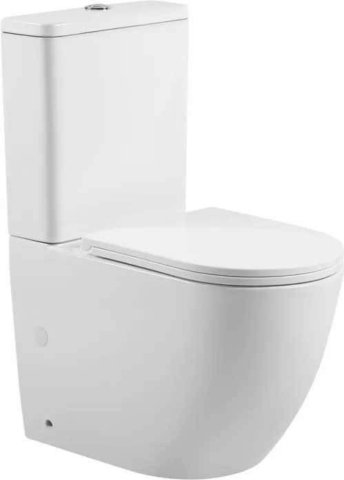 Erga Torre, WC kombi mísa 620x385x835 mm, Tornado 2.0 + toaletní sedátko, bílá lesklá, ERG-V03-TORRE-TO2-WH