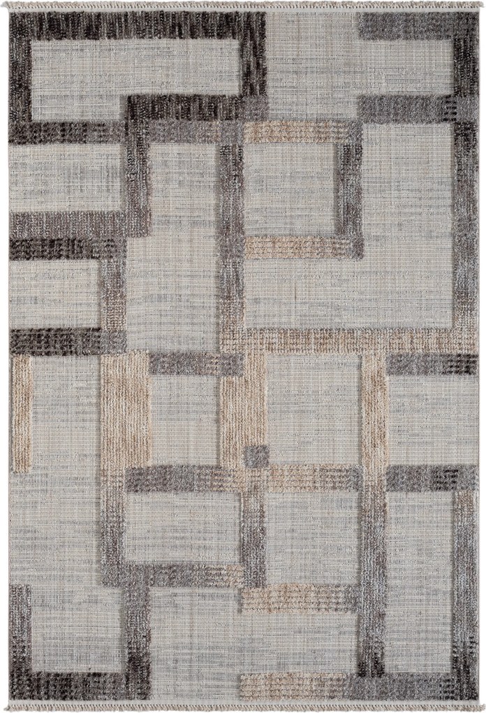 My Flair, Kusový koberec Balania beige, 140x200, béžová, chodba / předsíň