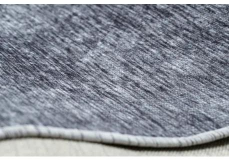 MIRO 52027.802 mycí kobereček Melanž protiskluz šedá velikost 140x190 cm | krásné koberce cz