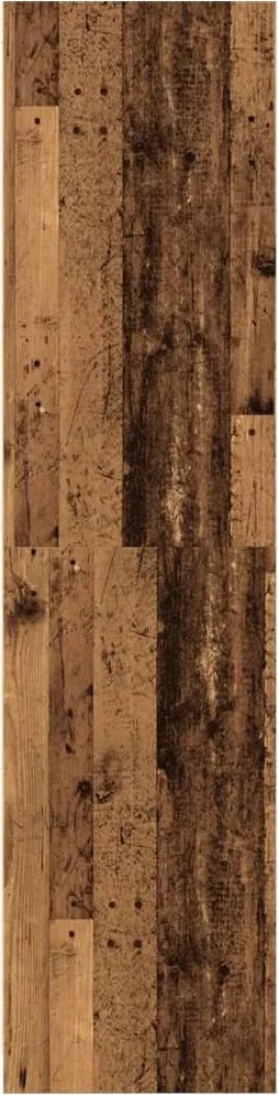 Šatní skříň old wood 50 x 50 x 200 cm kompozitní dřevo 3307790