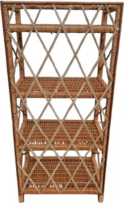 HRADIL Proutěná komoda H036 světlá 50 x 28 x 90 cm