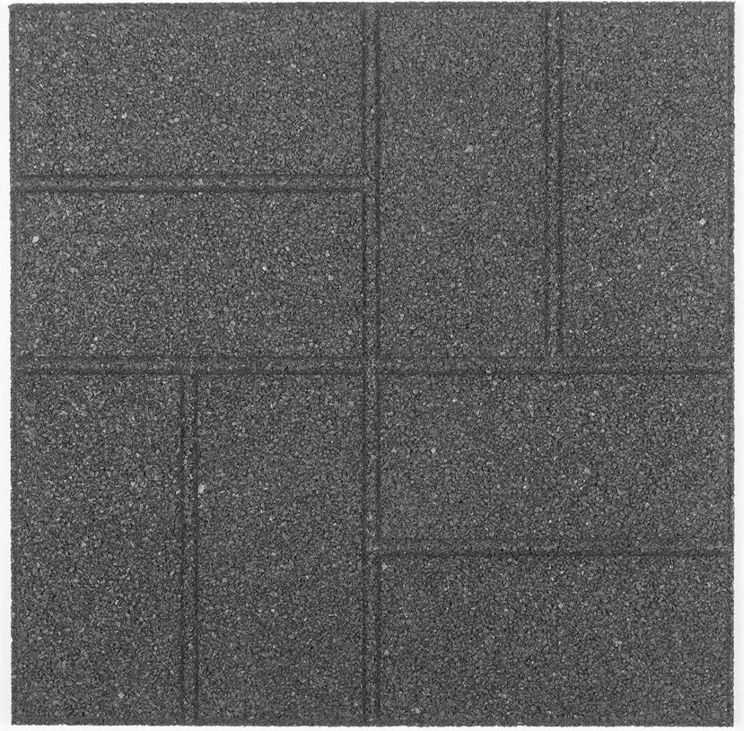 Multy home Gumová dlaždice BRICKFACE 40 x 40 cm, šedá, oboustranná MHEU5000171, 1 ks 4016.99.00