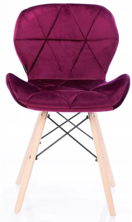 Skandinávská čalouněná židle, 73x47x37 cm,různé barvy Barva: hořčicová