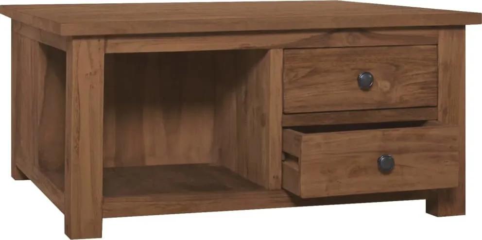 vidaXL Konferenční stolek 68 x 68 x 33 cm masivní teakové dřevo [289080]