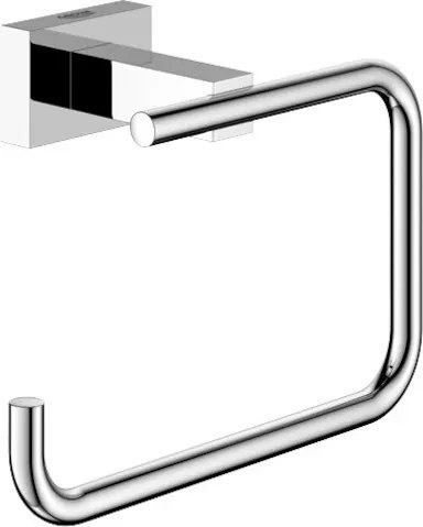 Grohe ESSENTIALS CUBE Držák na toaletní papír, chrom - G40507001