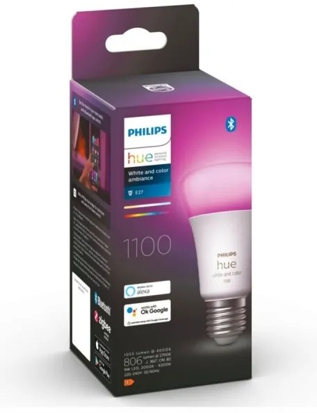 LED Stmívatelná žárovka Philips Hue WACA A60 E27/9W/230V 2000-6500K