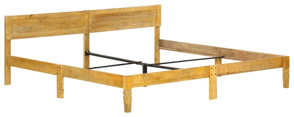 Rám postele masivní mangovníkové dřevo 200 cm,  288434 HangarStore.cz
