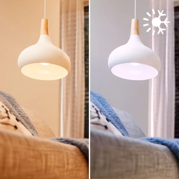 LED RGB Stmívatelná žárovka Philips SMART A60 E27/8,5W/230V 2200-6500K + DO