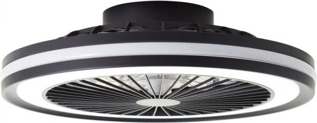 Brilliant G99280/06 Stmívatelné LED svítidlo PALMERO & reverzní VENTILÁTOR + funkce LED