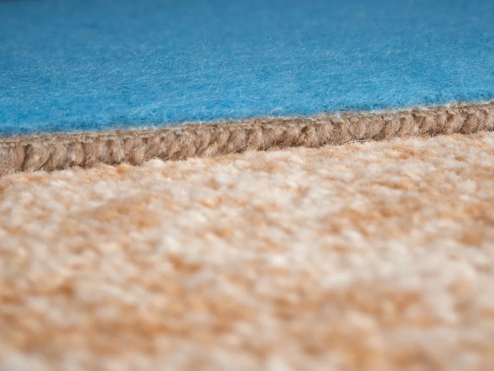 Condor Carpets, Metrážový koberec Serena 6632, na míru, šíře 5m, oranžová, filc, ložnice
