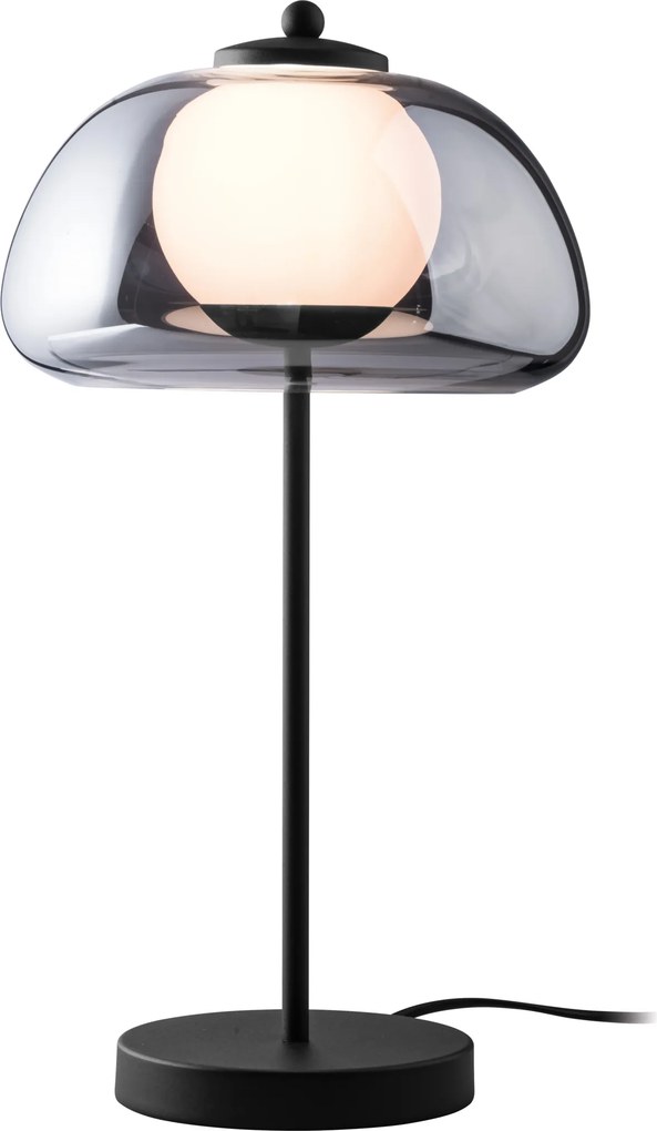 Livarno home Stolní LED lampa Khepri (šedé sklo)