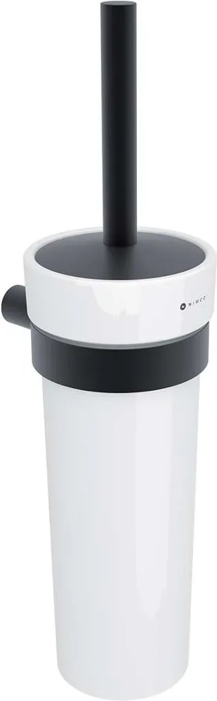 Nimco Bormo - WC štětka nástěnná s držákem, matná černá BRC 11094K-90