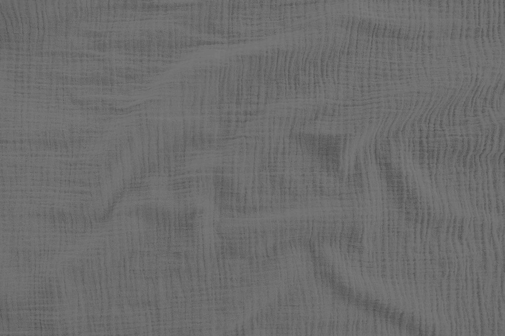 Mušelínové povlečení Grey Velikost: 140 x 200 + 70 x 90