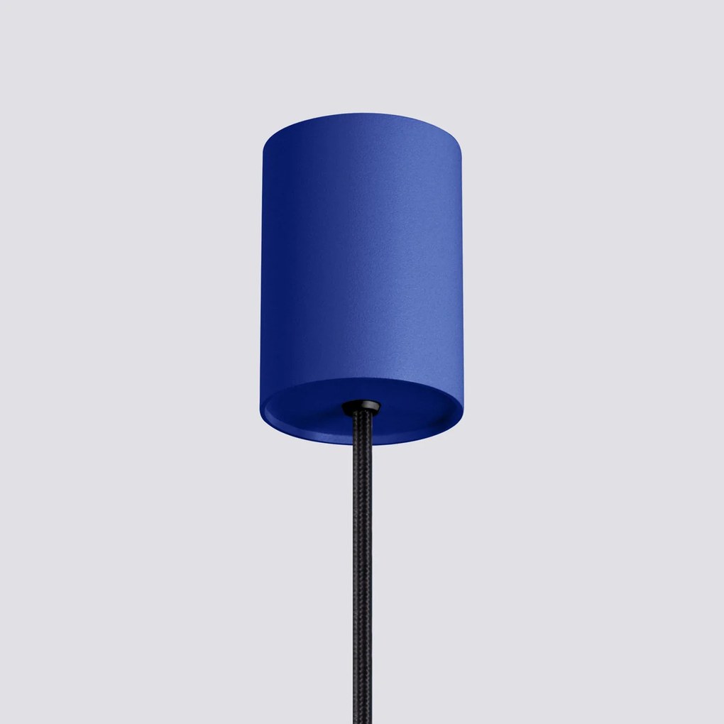 Sollux Lighting Závěsná lampa ESTRIA 1 bílá/ultramarínová