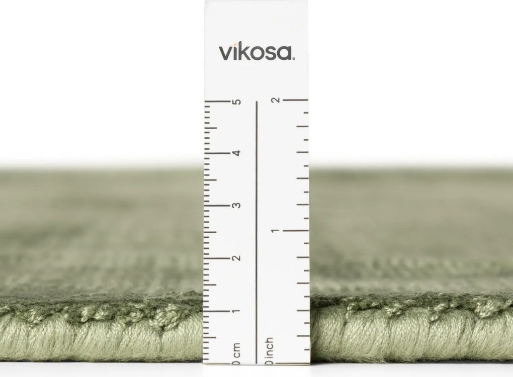 Vikosa, Kusový koberec Vikosa Jane 106296 Green, 80x150, zelená, dětský pokoj