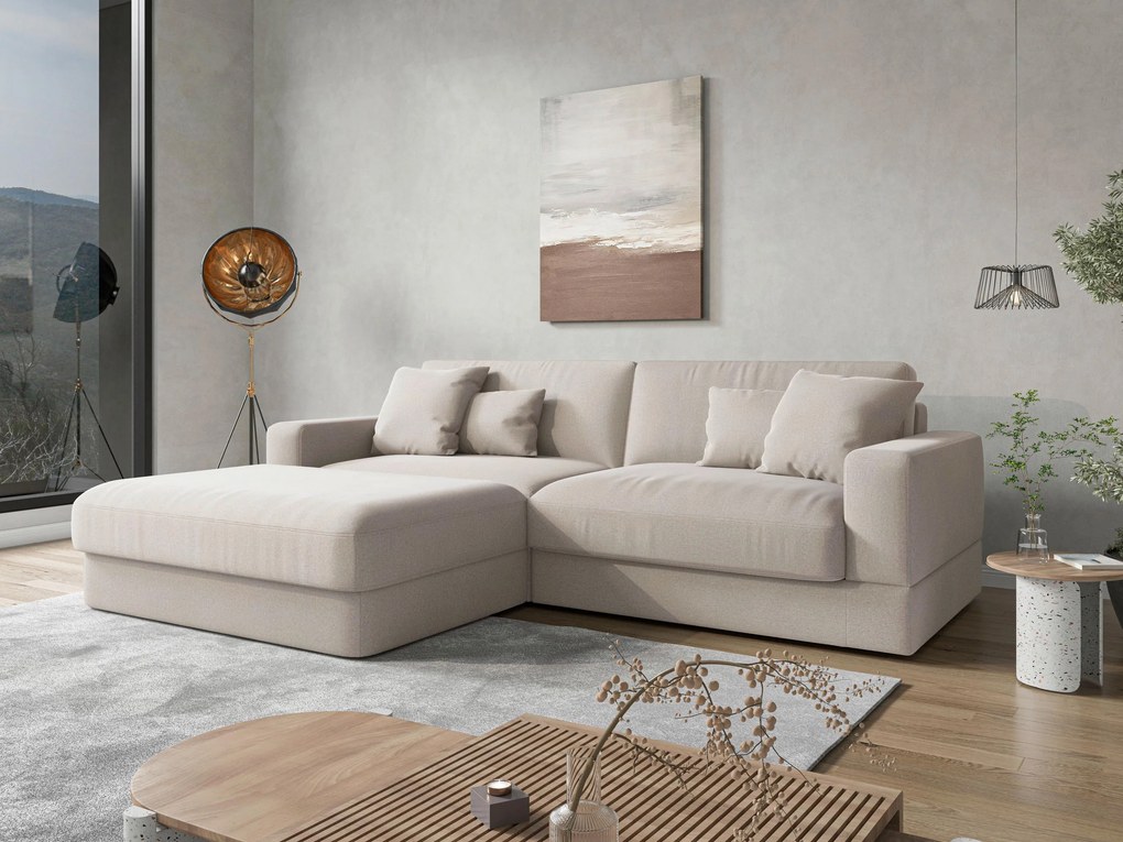 XXXLutz ROHOVÁ SEDAČKA, textil, šedobéžová Sit & More - Sedací soupravy - 000144027411