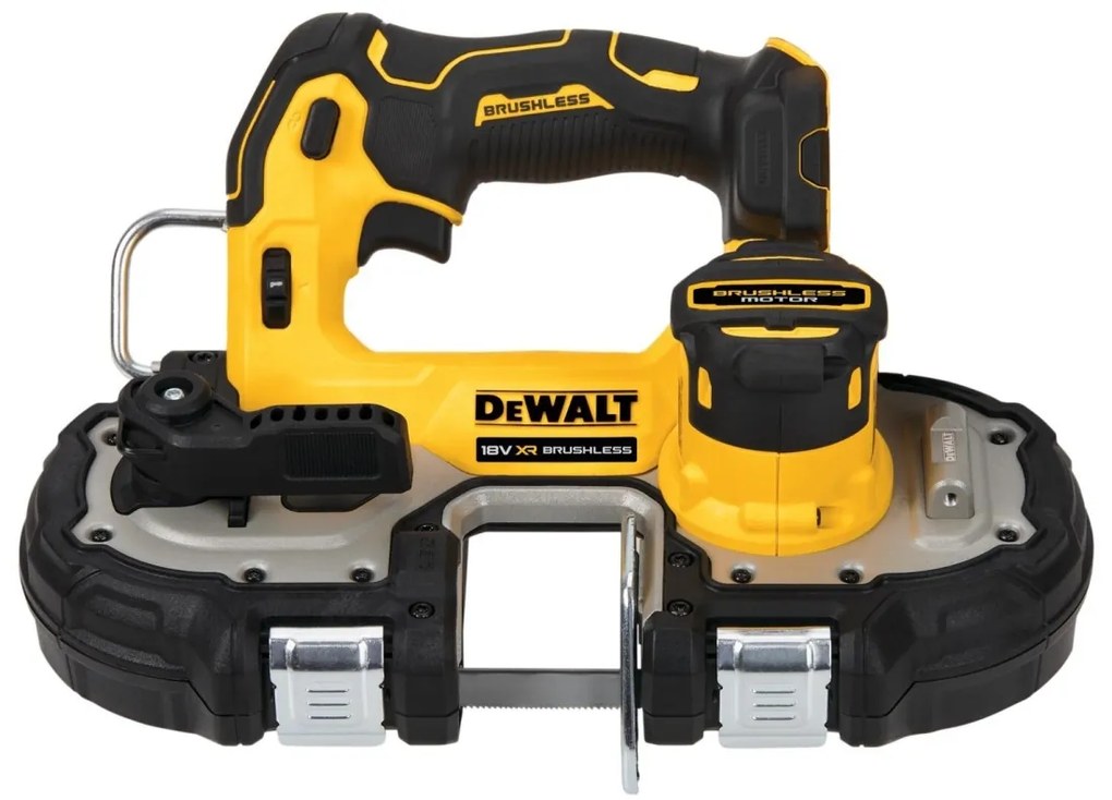AKU pásová pila DeWALT DCS377NT 18V, bez aku a nabíječky, Tstak