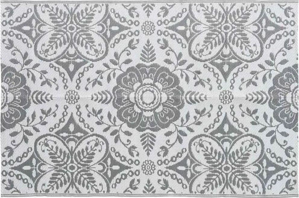 vidaXL Venkovní koberec ARAKIL 190 x 290 cm PP [317001] Barva: Vzor listí