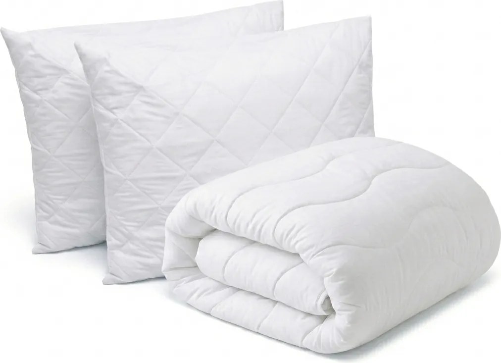 Set celoroční francouzské přikrývky 200x220 cm a 2x polštář 50x70 cm