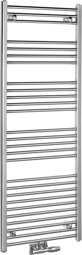 Aqualine Aqualine, ALYA topné těleso rovné 600x1600 mm, středové připojení, chrom, LLS305