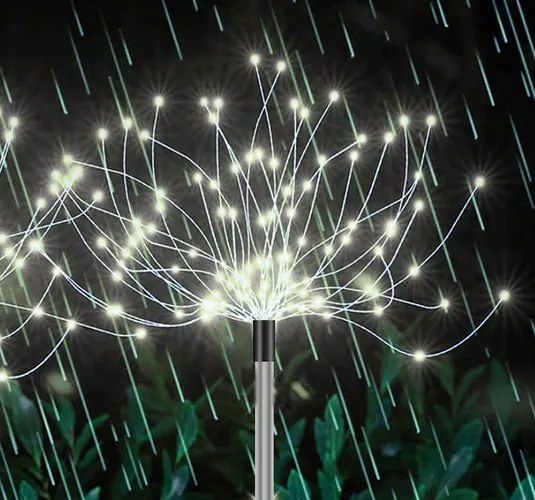 Zahradní dekorační solární lampa pampeliška Gardlov 25477, sada 2ks