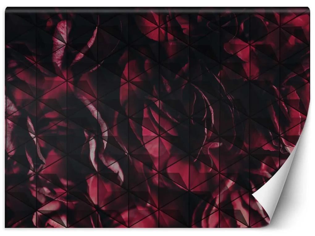 Gario Fototapeta Červené okvětní lístky Materiál: Vliesová, Rozměry: 200 x 140 cm