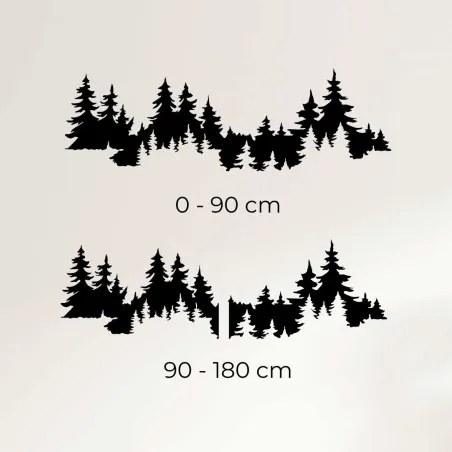 Dřevěný obraz s lesním motivem I SENTOP HDF0545