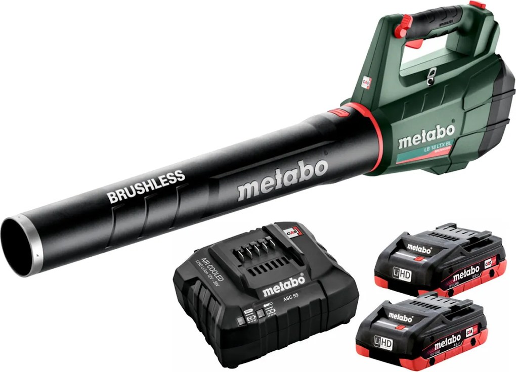 Metabo Aku fukar, nabíječka, 2 ks bat. - Set 3 601607850+685191