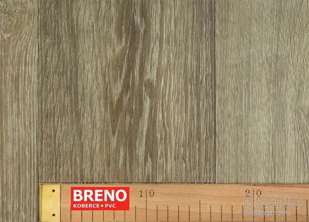 Breno PVC GREENLINE Sand Oak 040 – dřevo s šedými tóny, šíře 400 cm