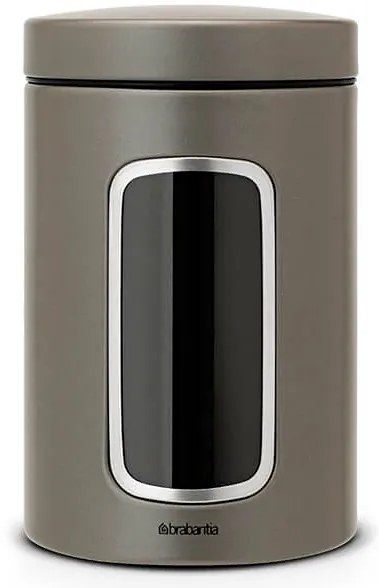Brabantia Dóza okénko 1,4L platinová