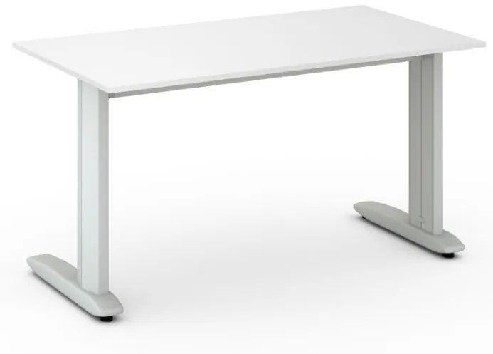 B2B Partner Kancelářský psací stůl PRIMO FLEXIBLE 1400 x 800 mm, bílá