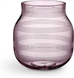 Skleněná váza Omaggio Plum malá Kähler