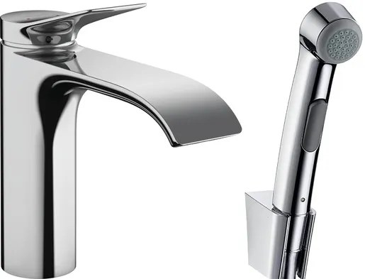 Hansgrohe Vivenis umyvadlová baterie s bidetovou sprškou chrom 75210000
