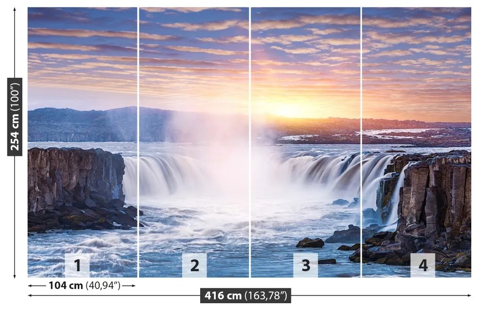 Fototapeta Selfoss vodopád 104x70