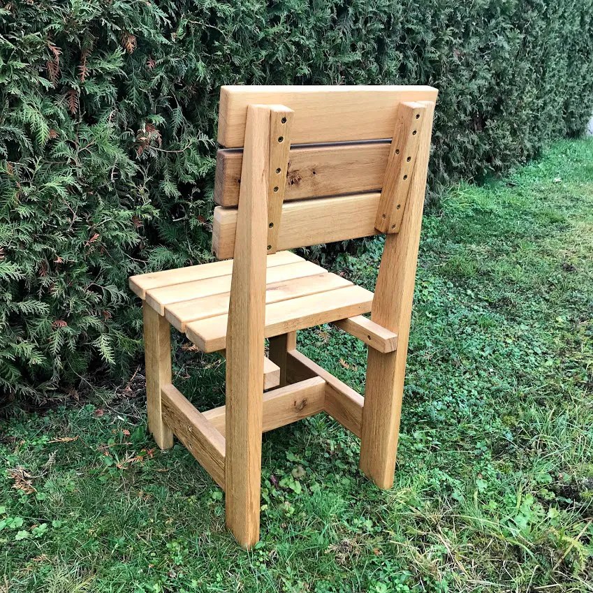 KULHÁNEK Klasická dubová židle (lazura dub)