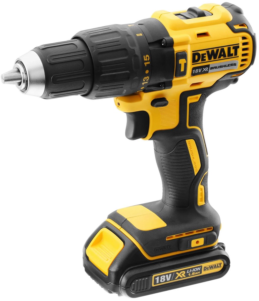 Šroubovák vrtací s příklepem AKU DeWALT DCD778S2T