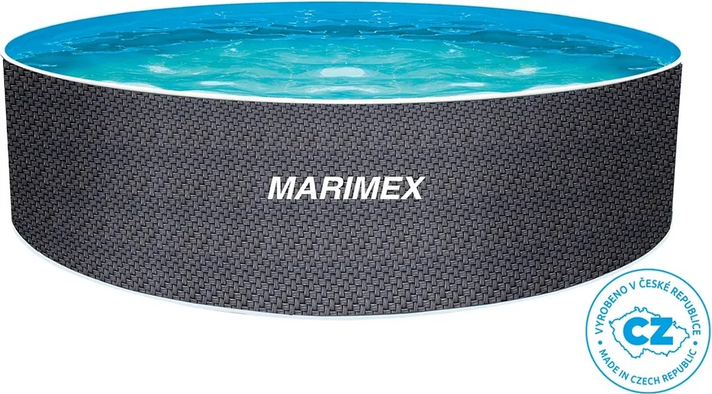 Marimex | Bazén Marimex Orlando 3,05x0,91 m s příslušenstvím - motiv RATAN | 10303048