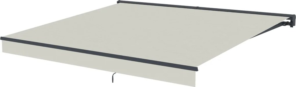 Elektrická markýza BestBerg BBSU-E350BG / 350 x 300 cm / béžová
